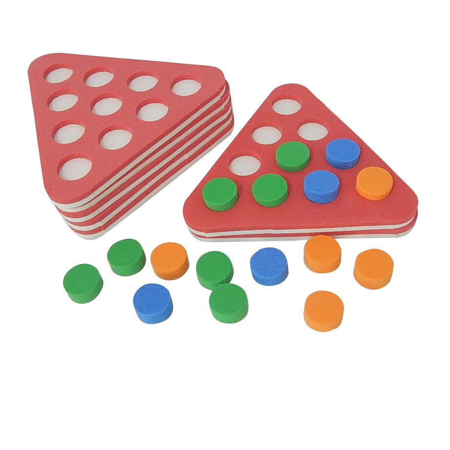 ชุดถาดครบสิบแบบสามเหลี่ยม (Ten Frame) - AlterAce