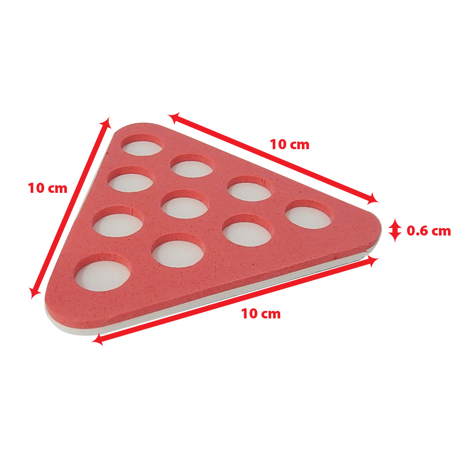 ชุดถาดครบสิบแบบสามเหลี่ยม (Ten Frame) - AlterAce
