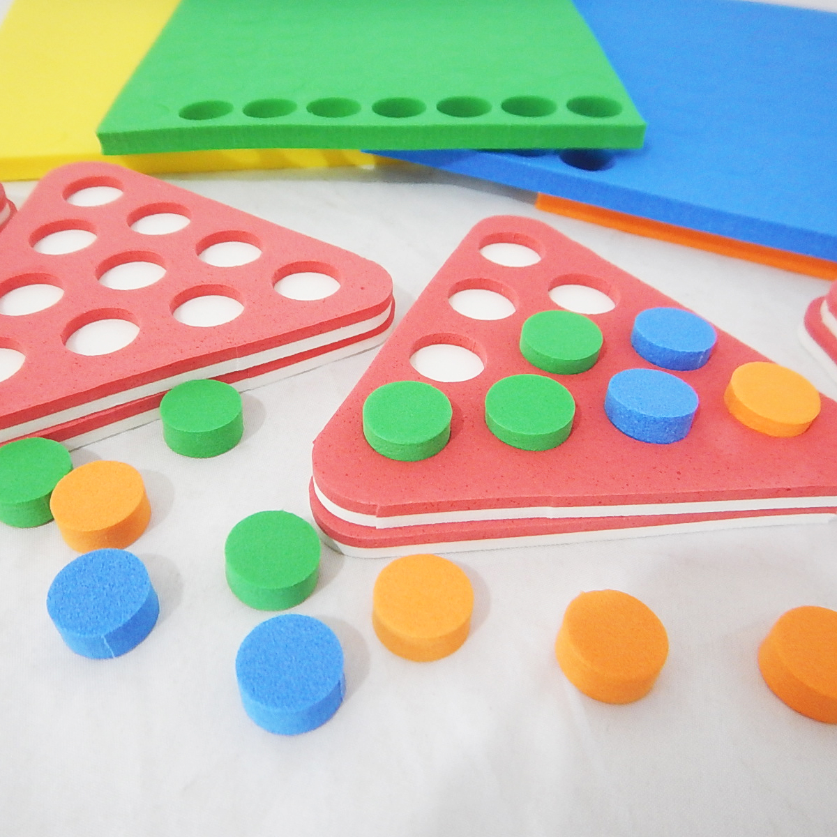 ชุดถาดครบสิบแบบสามเหลี่ยม (Ten Frame) - AlterAce