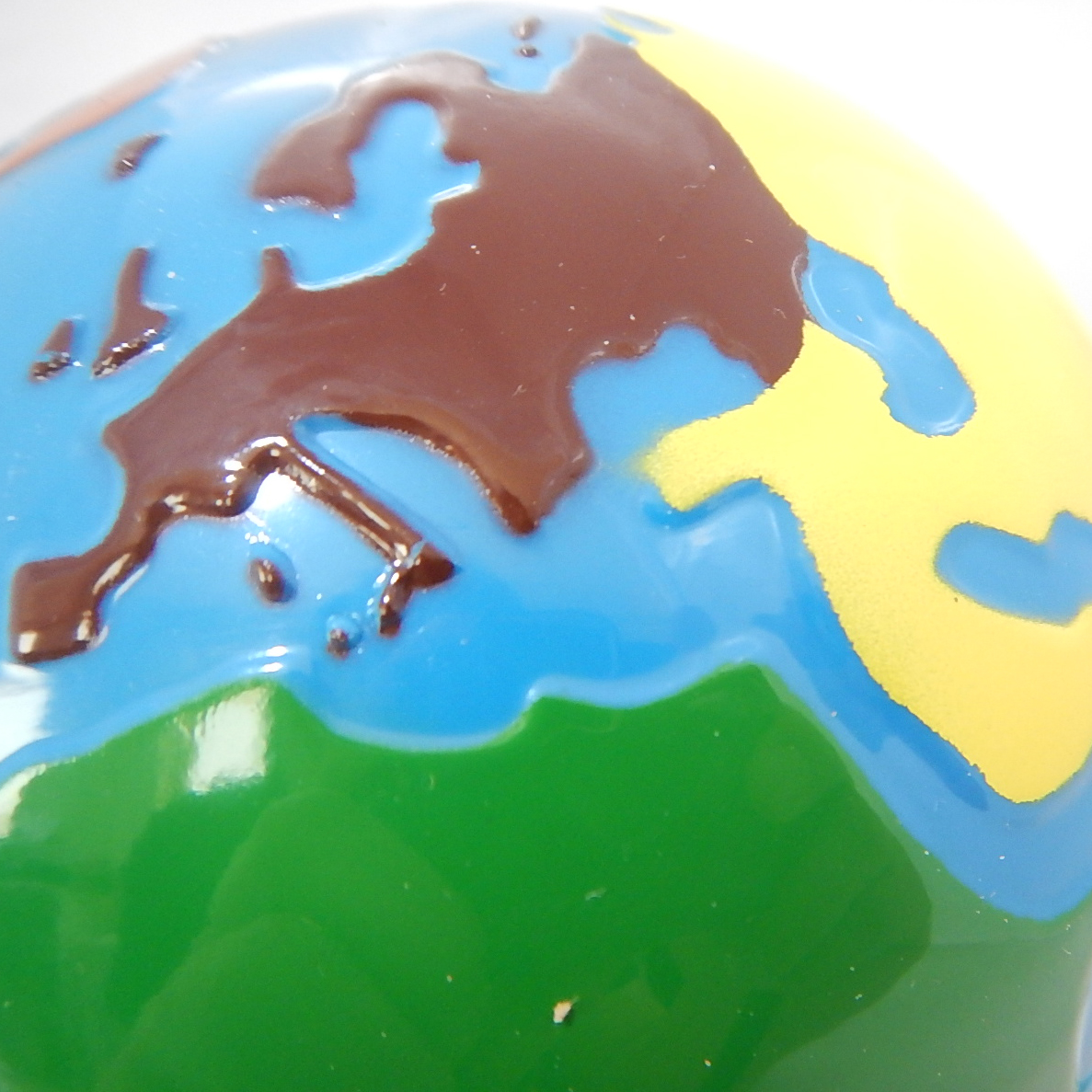 ลูกโลกสีแสดงทวีปและมหาสมุทร (The Color Globes) - AlterAce