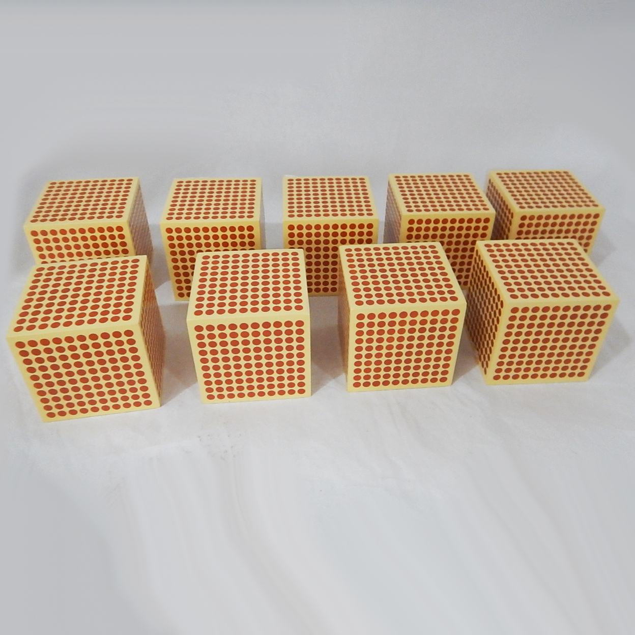 จัตุรัสหลักพันจำนวน 9 ลูก (Wooden Cube of 1000) - AlterAce