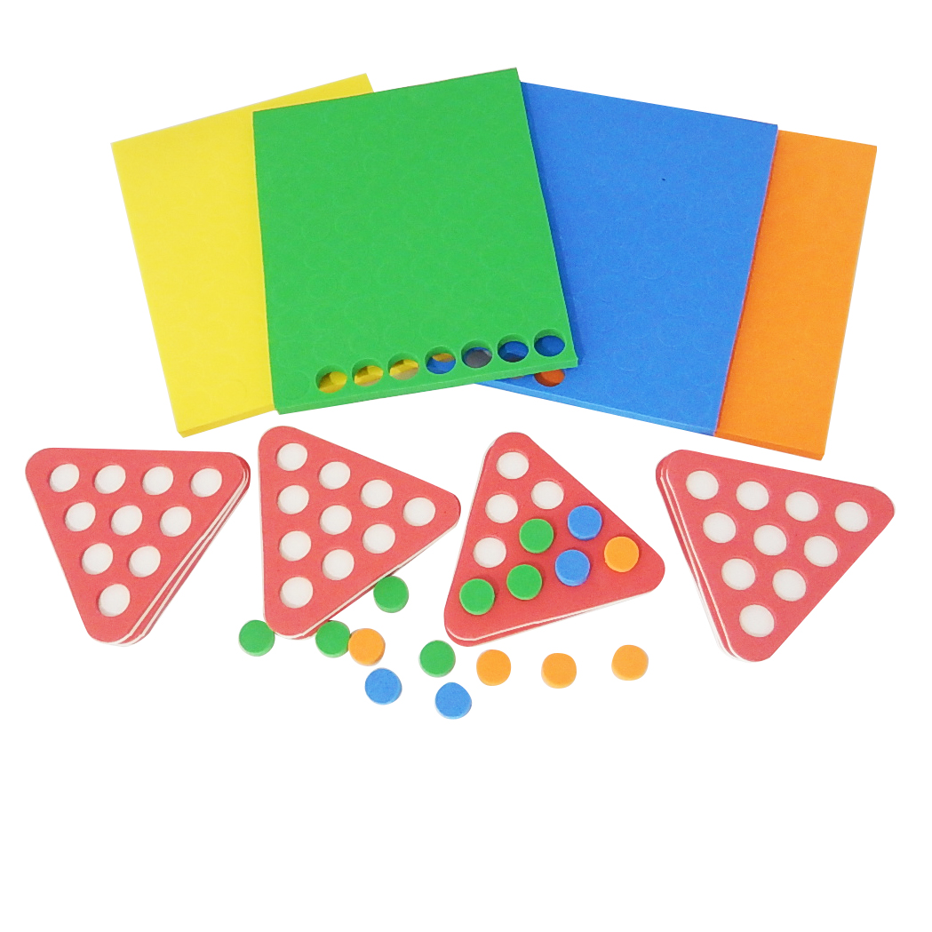 ชุดถาดครบสิบแบบสามเหลี่ยม (Ten Frame) - AlterAce