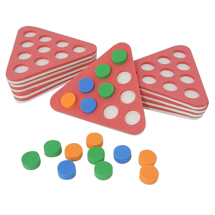 ชุดถาดครบสิบแบบสามเหลี่ยม (Ten Frame) - AlterAce