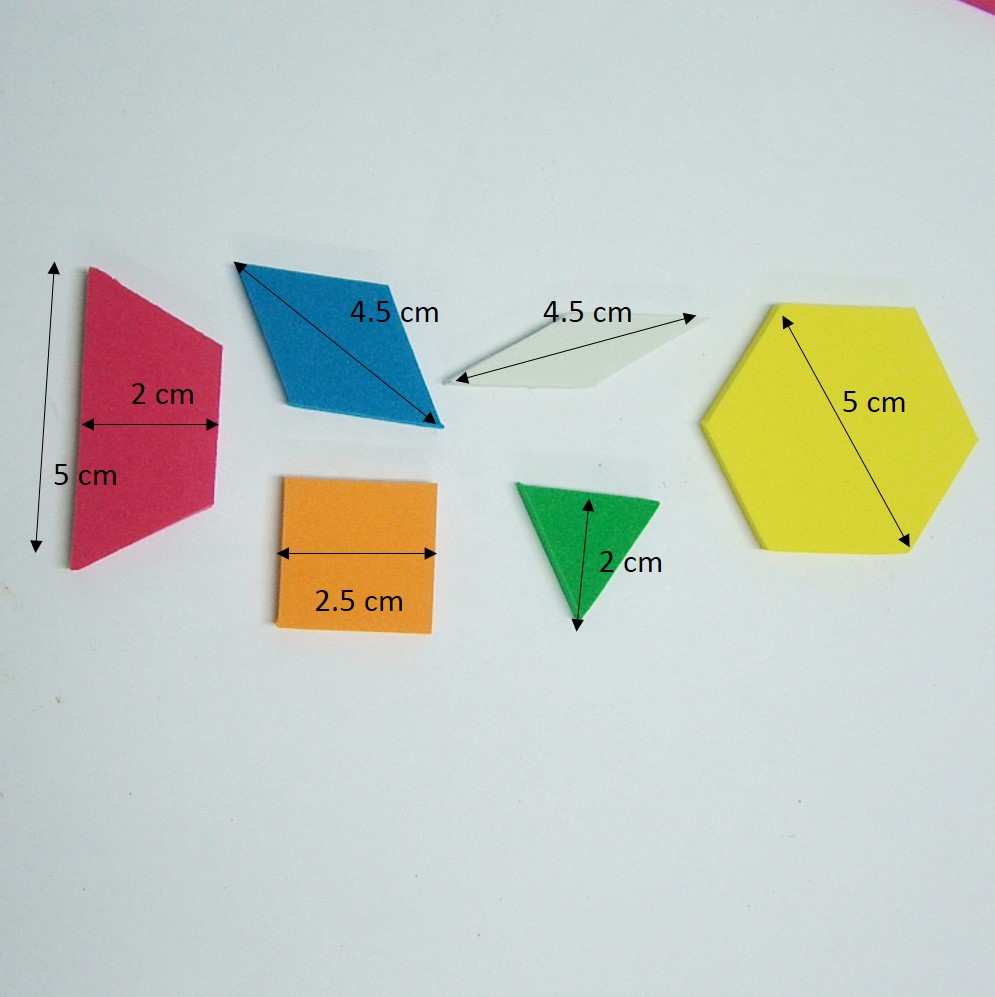 บล็อกรูปแบบ (EVA) 77 ชิ้น (Pettern Block EVA) - AlterAce