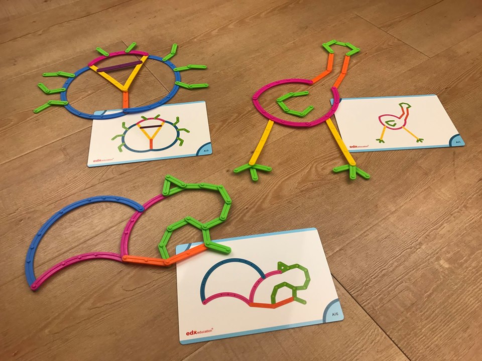 ชุดแท่งเรขาคณิตเสริมสร้างจินตนาการ (Junior Geostix) - AlterAce