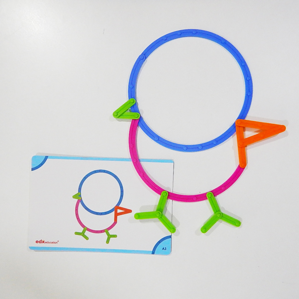 ชุดแท่งเรขาคณิตเสริมสร้างจินตนาการ (Junior Geostix) - AlterAce