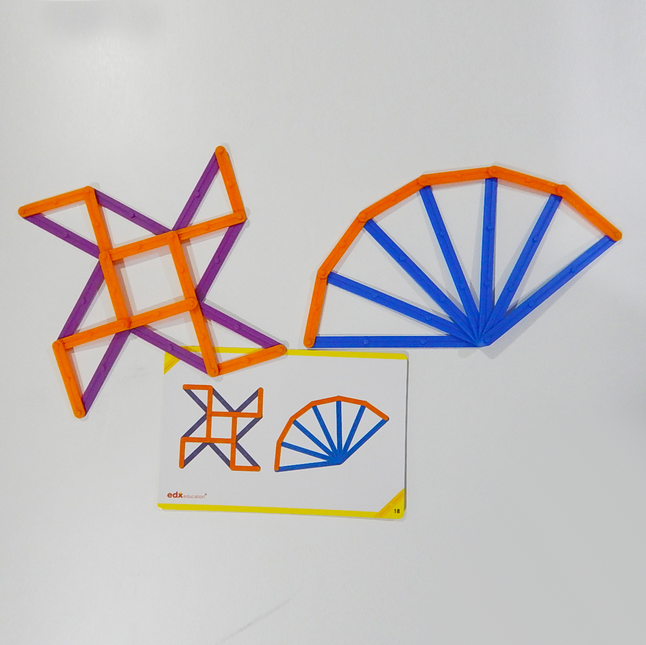 ชุดแท่งเรขาคณิตเสริมสร้างจินตนาการ (Junior Geostix) - AlterAce